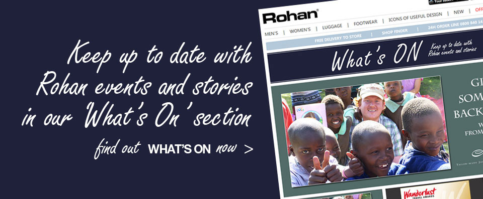 Outdoor & Travel Clothing - equipment & footwear | Rohan